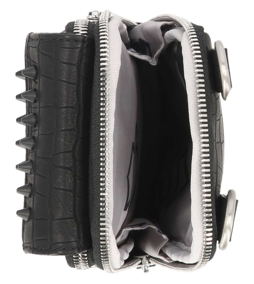 Women's Cone Studded Phone Crossbody Case, Black – Trev Deeley Motorcycles